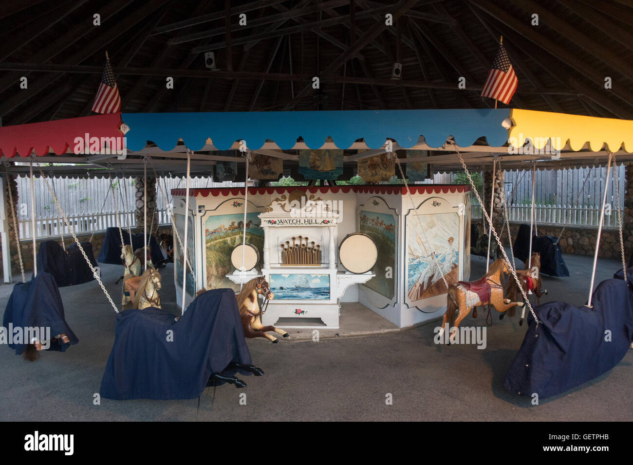 Watch hill, rhode island carousel hi-res stock photography and images ...