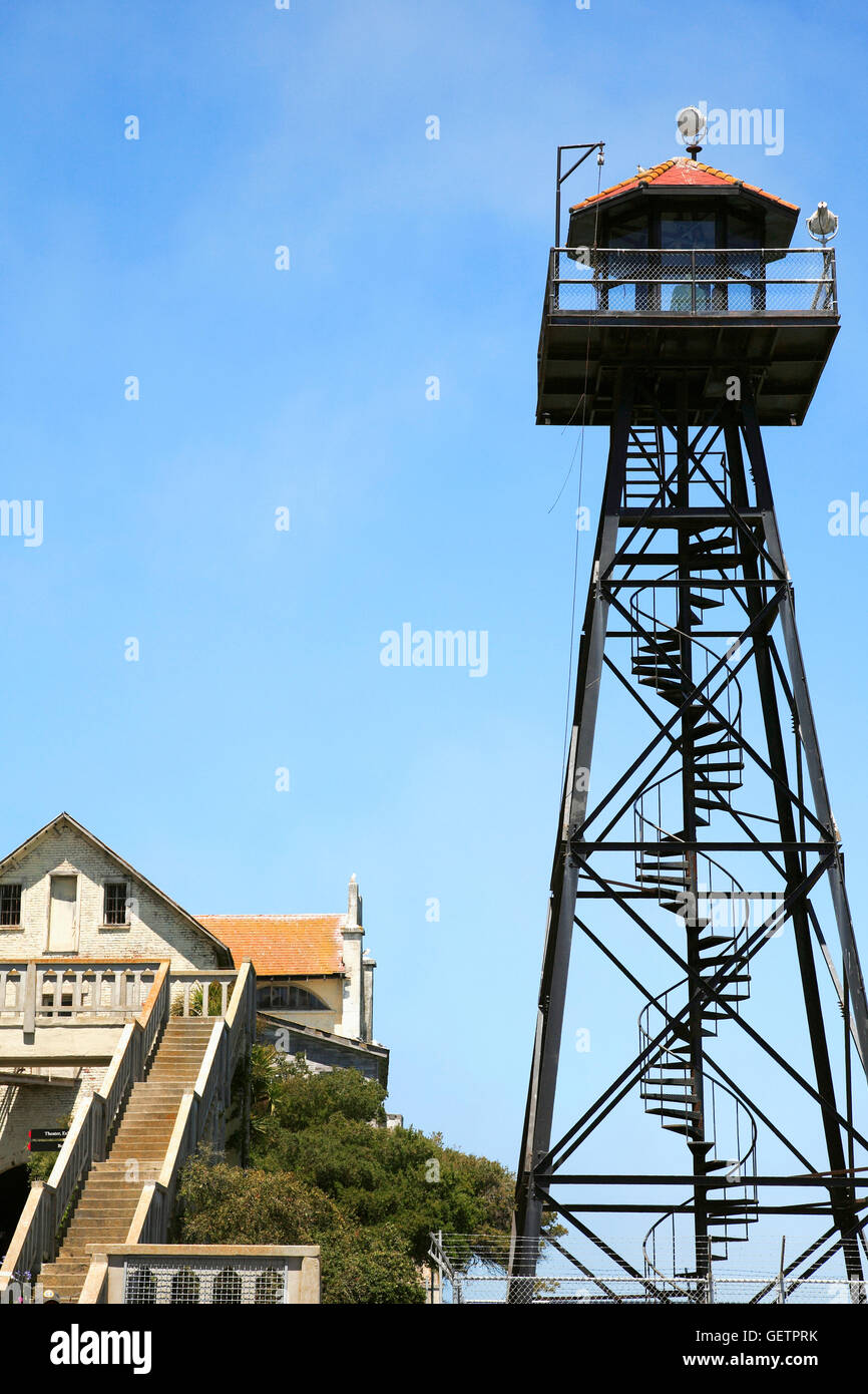 Prison guard tower hi-res stock photography and images - Alamy