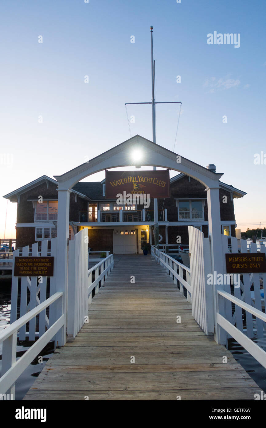 Watch Hill Westerly Rhode Island Stock Photo - Alamy
