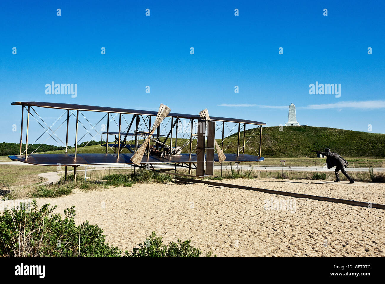 Wright brothers park hi-res stock photography and images - Alamy