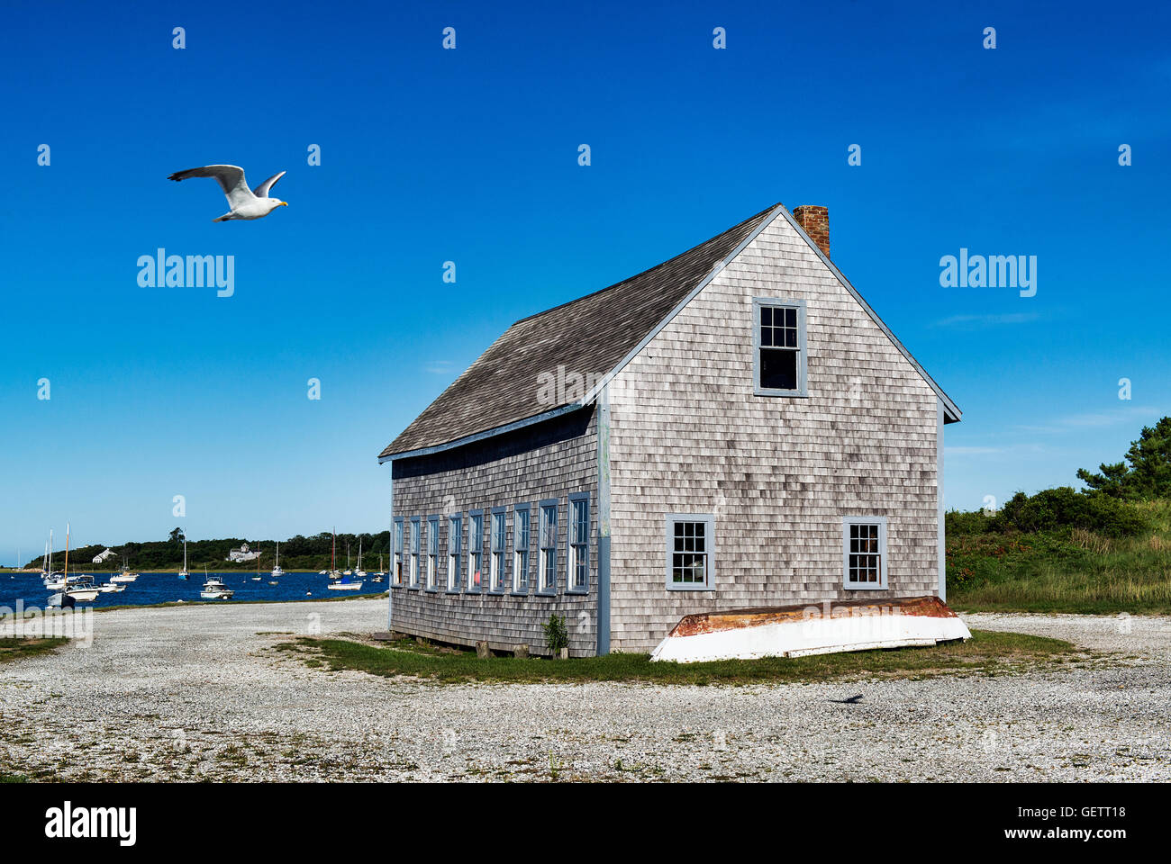 Rustic boat house hi-res stock photography and images - Alamy