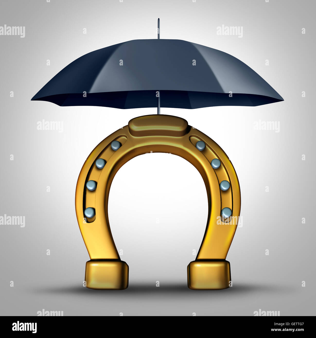 Financial prosperity security and protecting fortune wealth metaphor ...