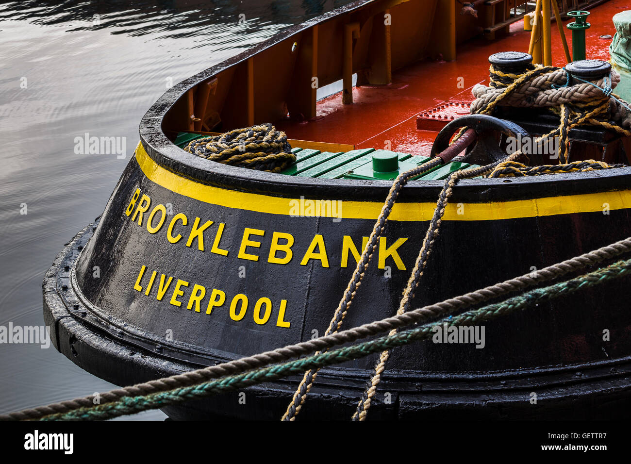 Brocklebank tug boat hi-res stock photography and images - Alamy