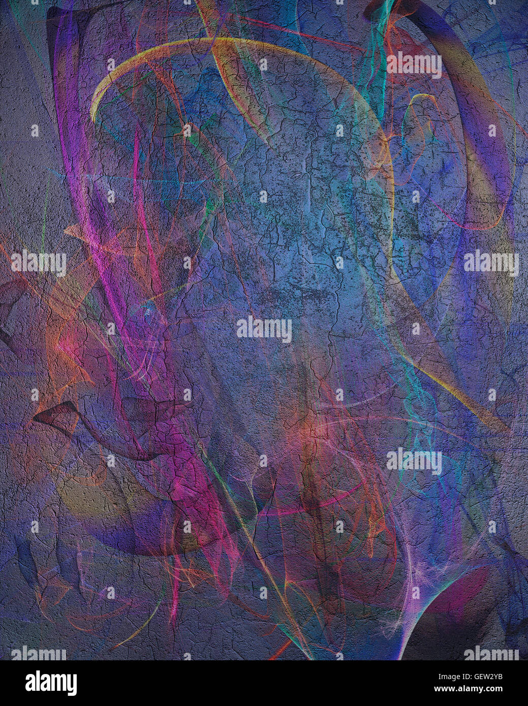 DIGITAL ART: Colours of the Wind Stock Photo - Alamy