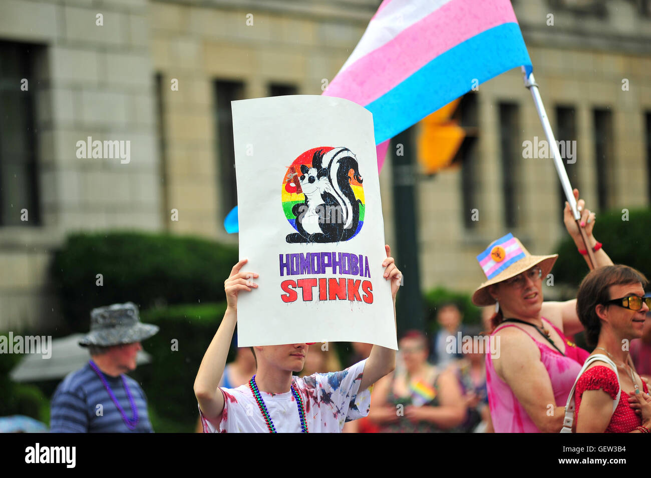 Gay pride parade poster hi-res stock photography and images - Alamy