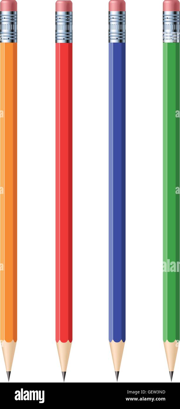 Pencil Stock Vector Images - Alamy