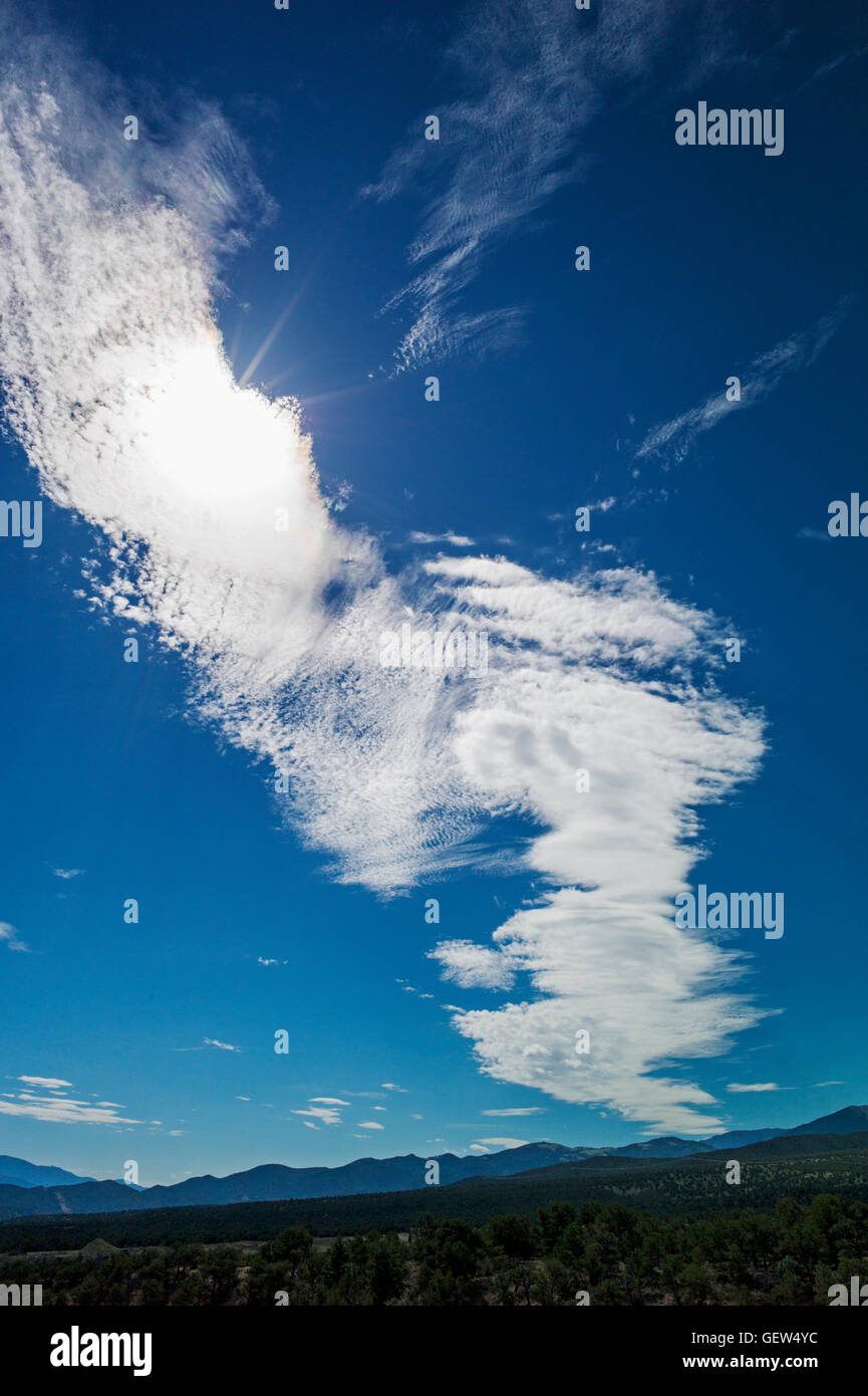 Unusual cloud formations in Colorado, USA Stock Photo - Alamy