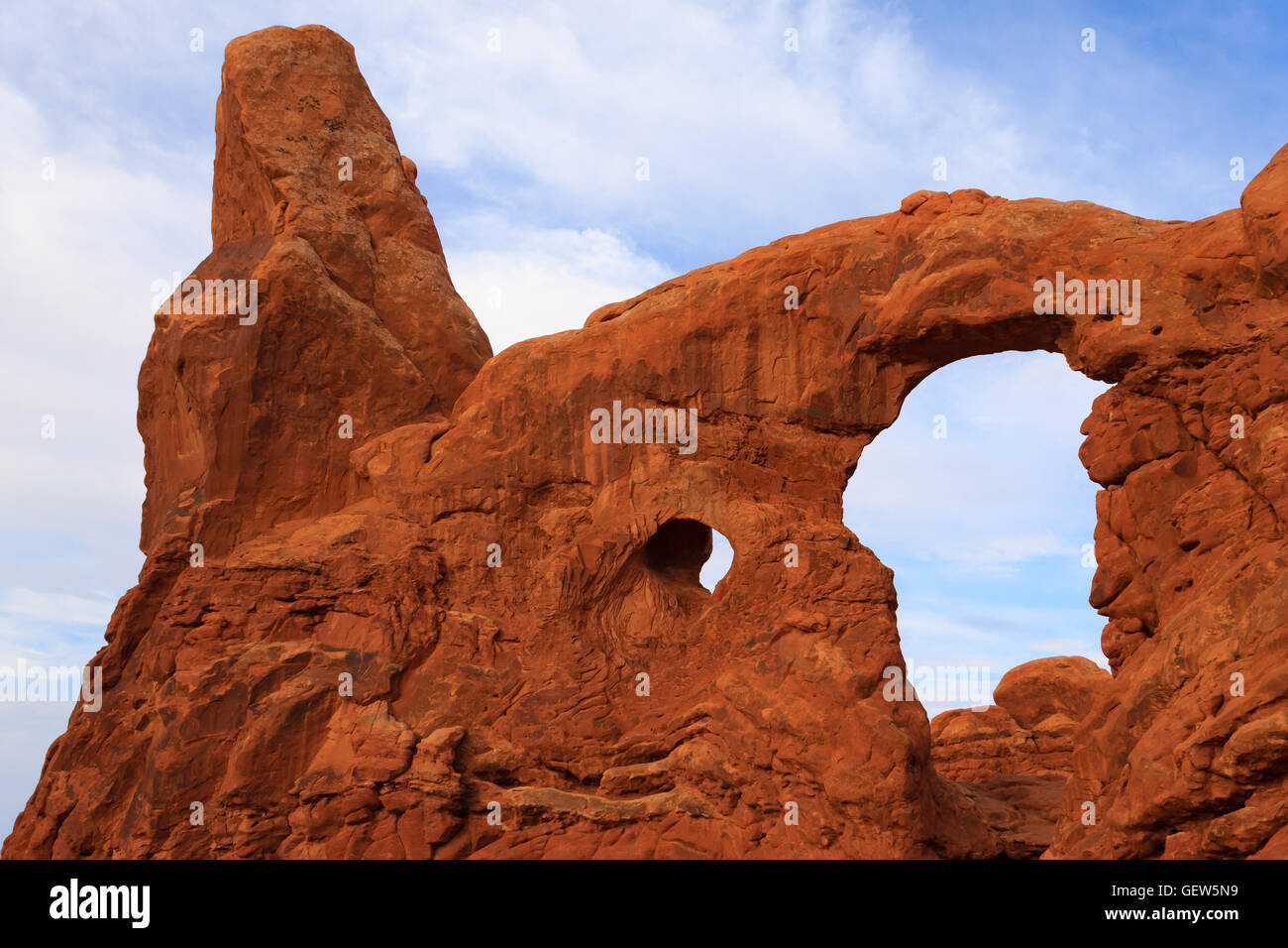 Red rock arches. Arches National park, Moab, United States of America ...