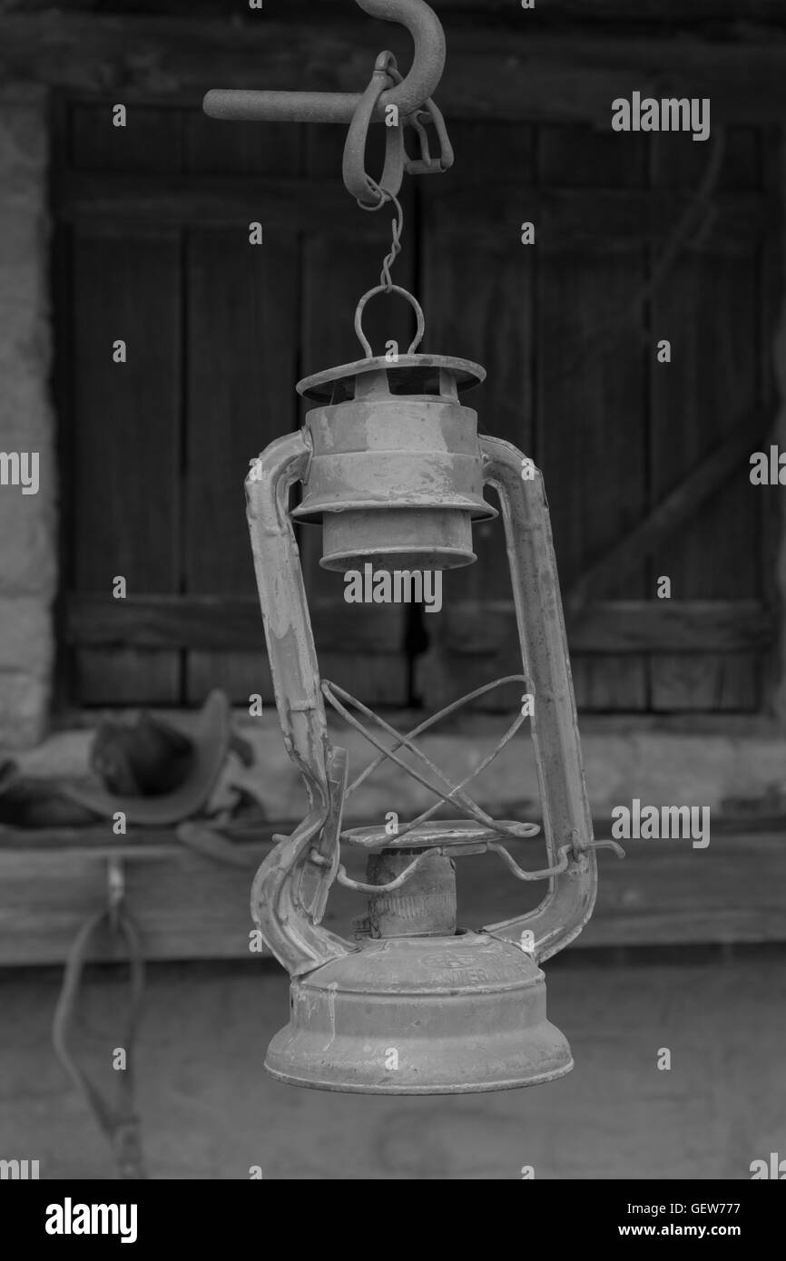 Lantern on a hook hi-res stock photography and images - Alamy