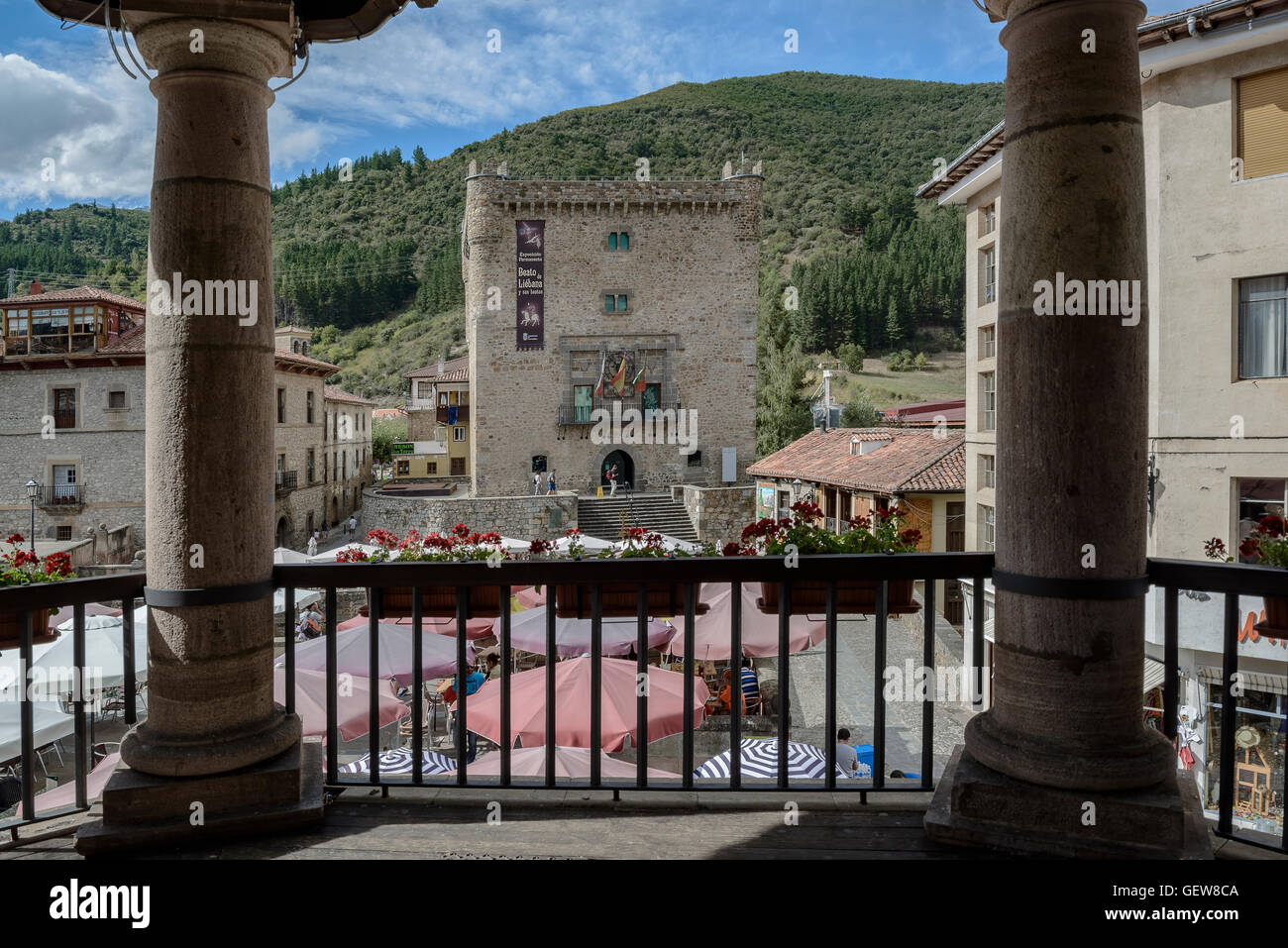 Infantado Tower, Museum of Beato de Liebana, Potes, Cantabria, Spain ...