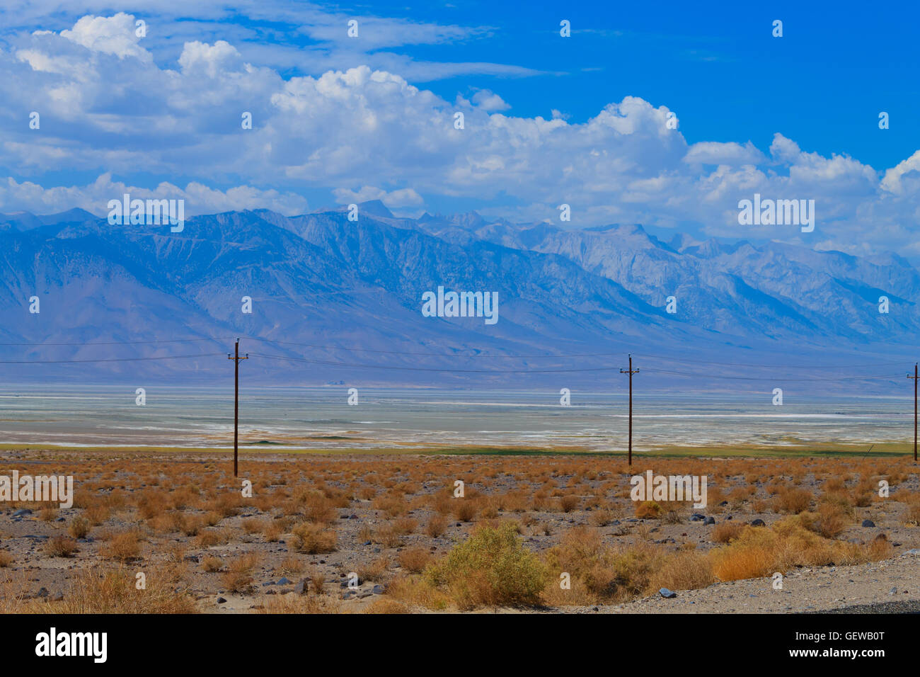 California desert landscape Stock Photo - Alamy