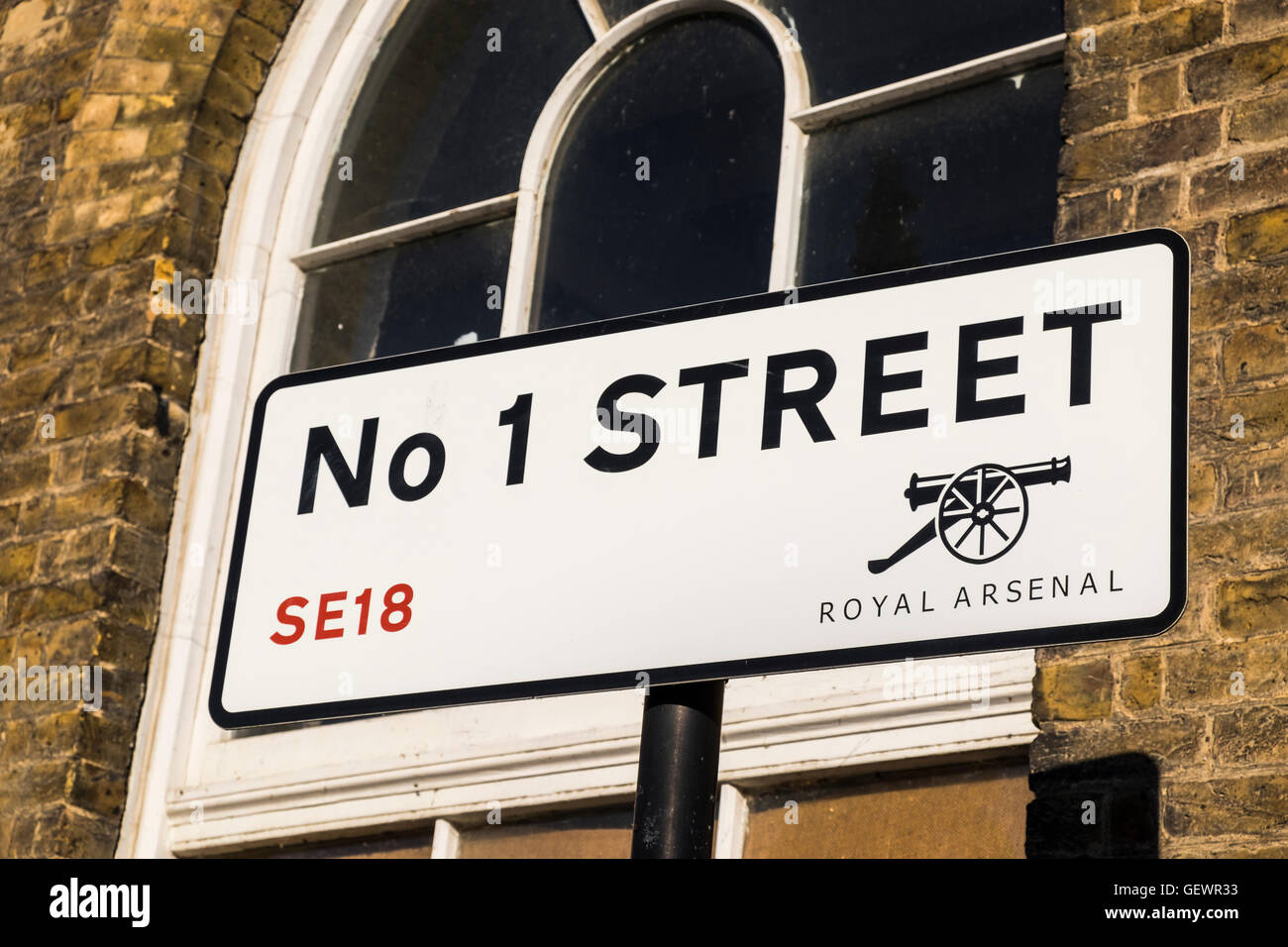 No.1 Street, Royal Arsenal Woolwich, London, England, U.K Stock Photo ...
