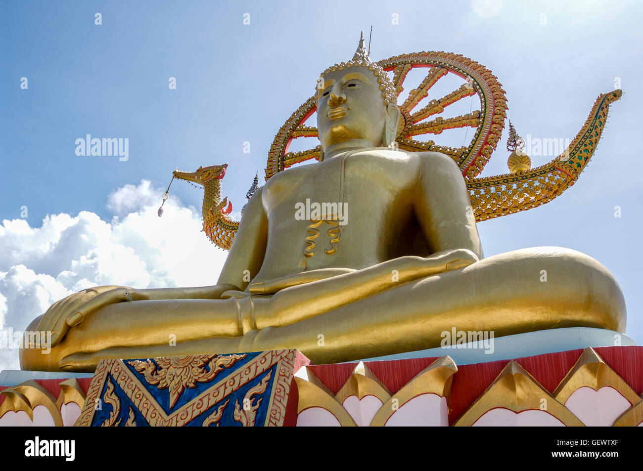Colourful big buddha statue hi-res stock photography and images - Alamy