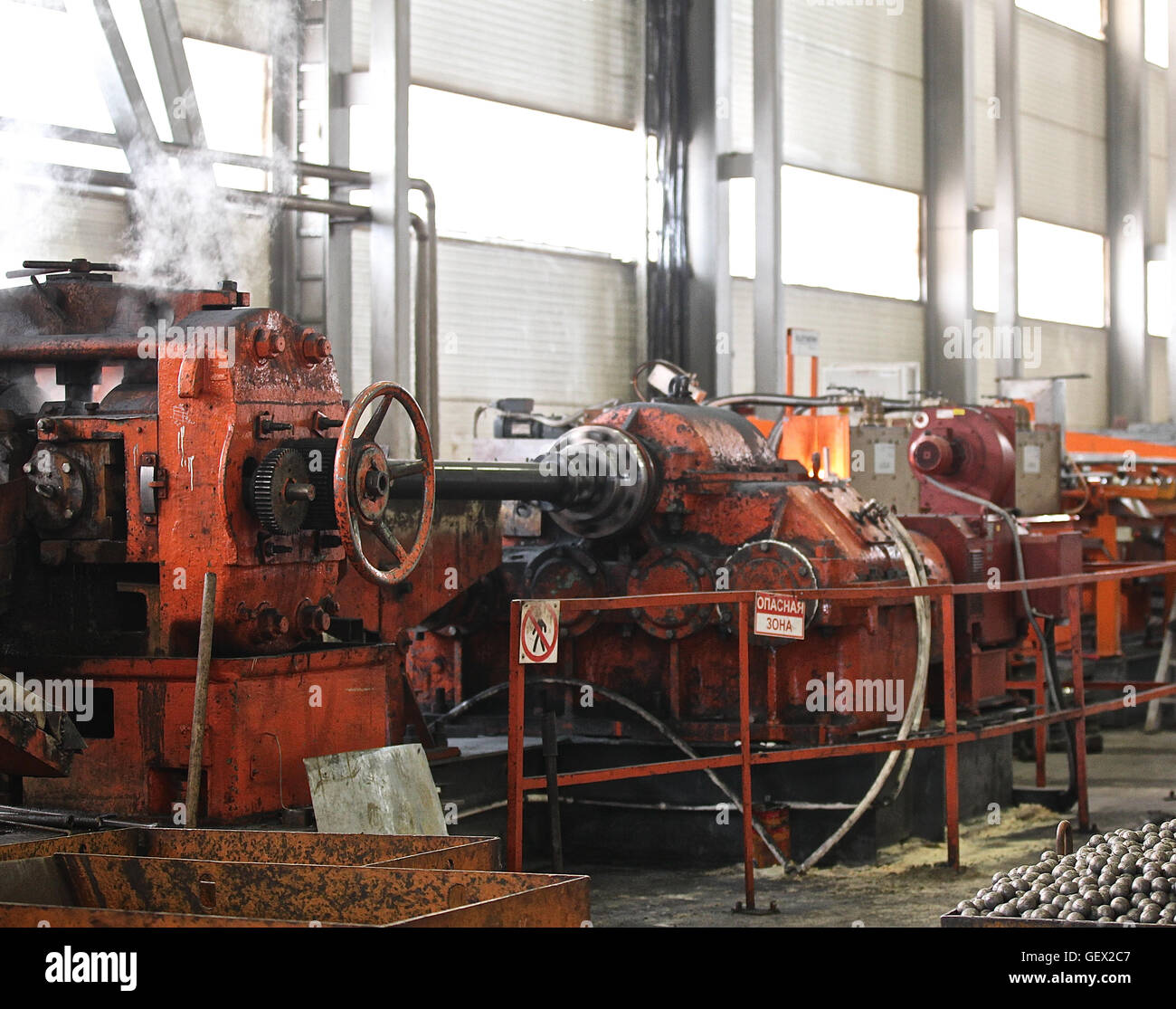 rolling mill rolling screw cross bars for the production of grinding ...