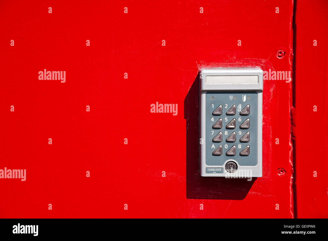 Entry keypad exterior hi-res stock photography and images - Alamy
