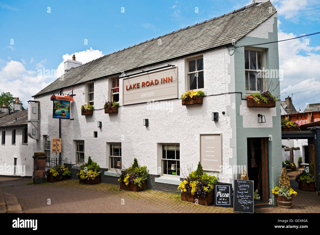 Keswick lake district market hi-res stock photography and images - Alamy