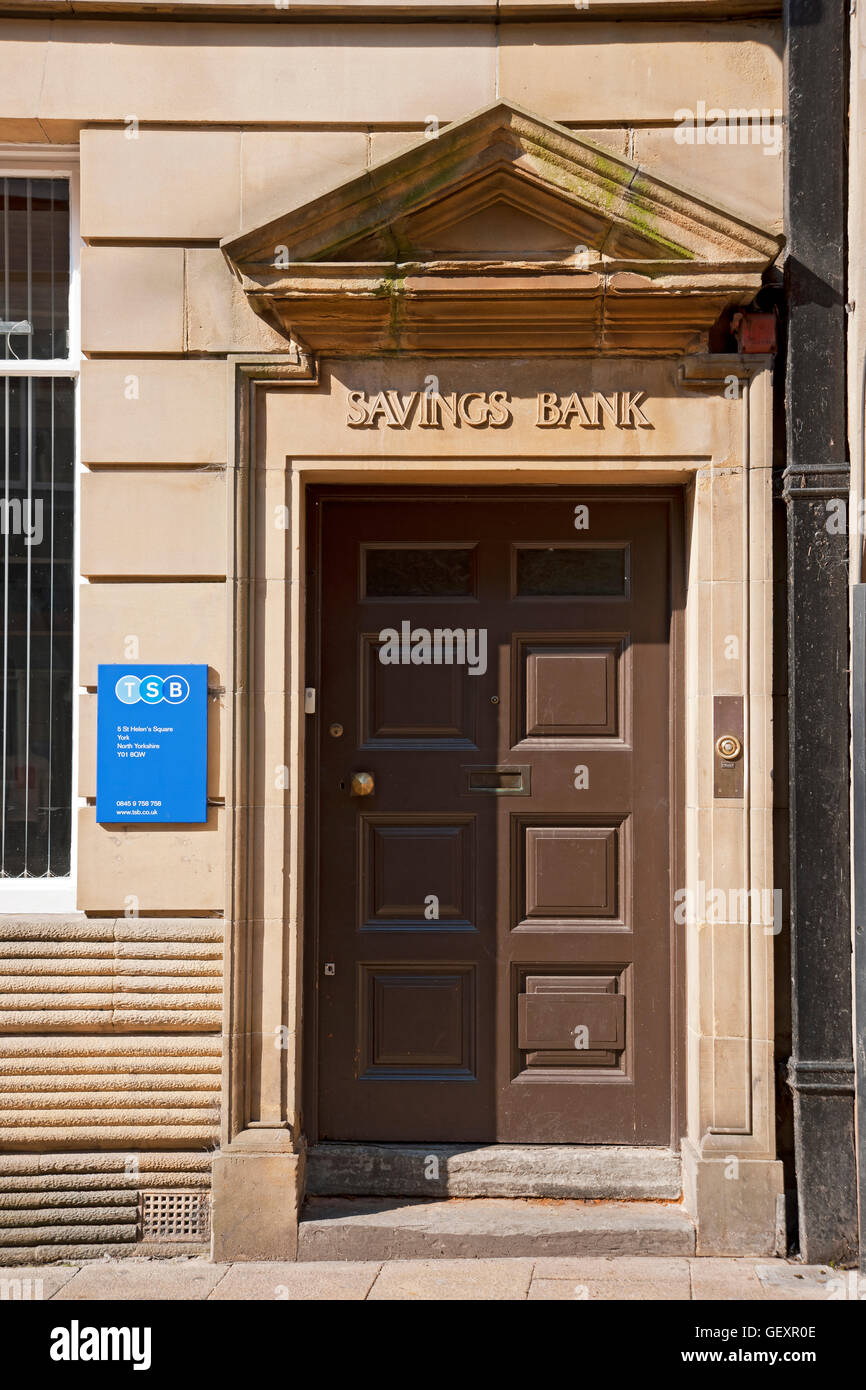 Exterior of TSB bank Stock Photo - Alamy