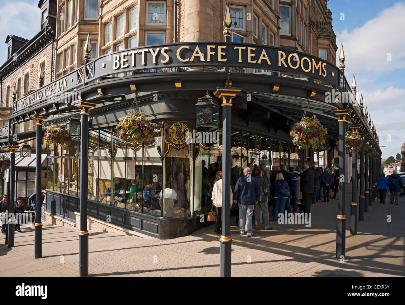Bettys cafe and tea rooms Stock Photo - Alamy