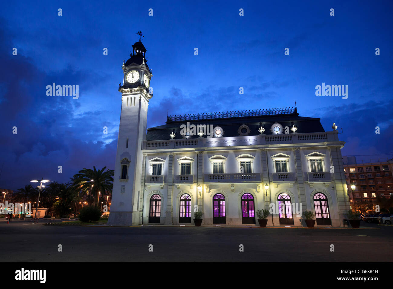 Clock tower port authority hi-res stock photography and images - Alamy