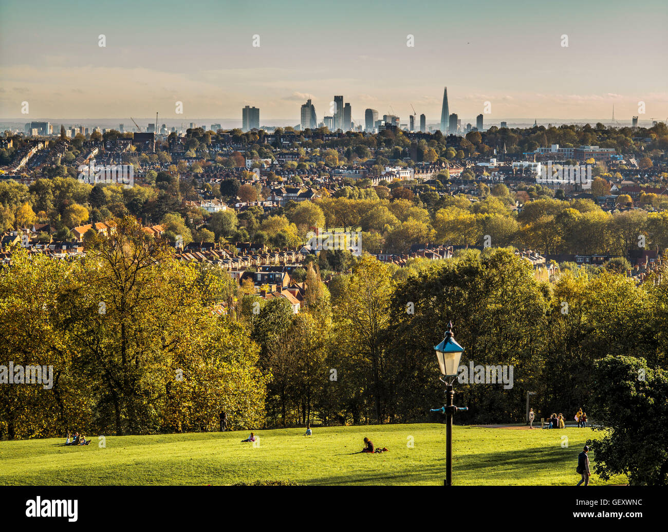 Alexandra palace view from hi-res stock photography and images - Alamy