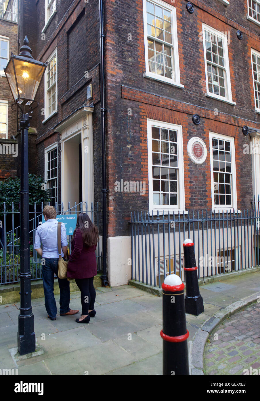 Dr johnsons house museum hi-res stock photography and images - Alamy