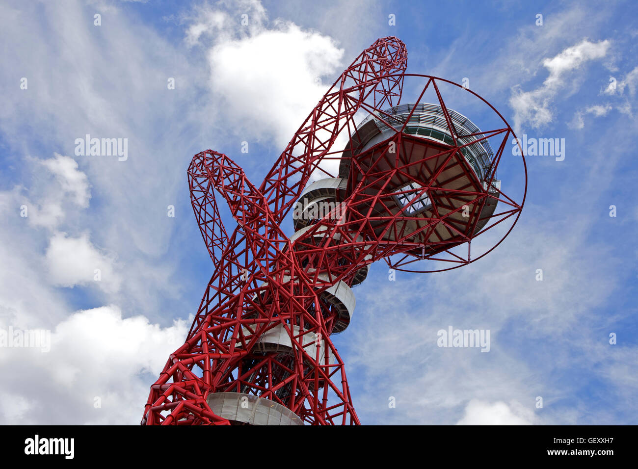 Orbit tower by Arcelor Mittal in the Queen Elizabeth Olympic Park in ...