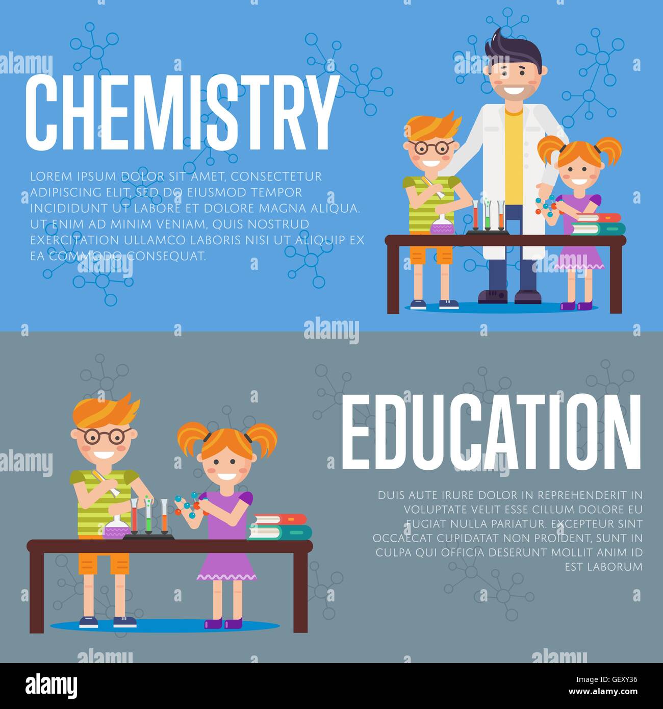 Education infographics concept banners Stock Vector Image & Art - Alamy