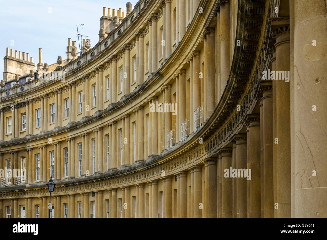 Buildings on the Circus in Bath Stock Photo - Alamy