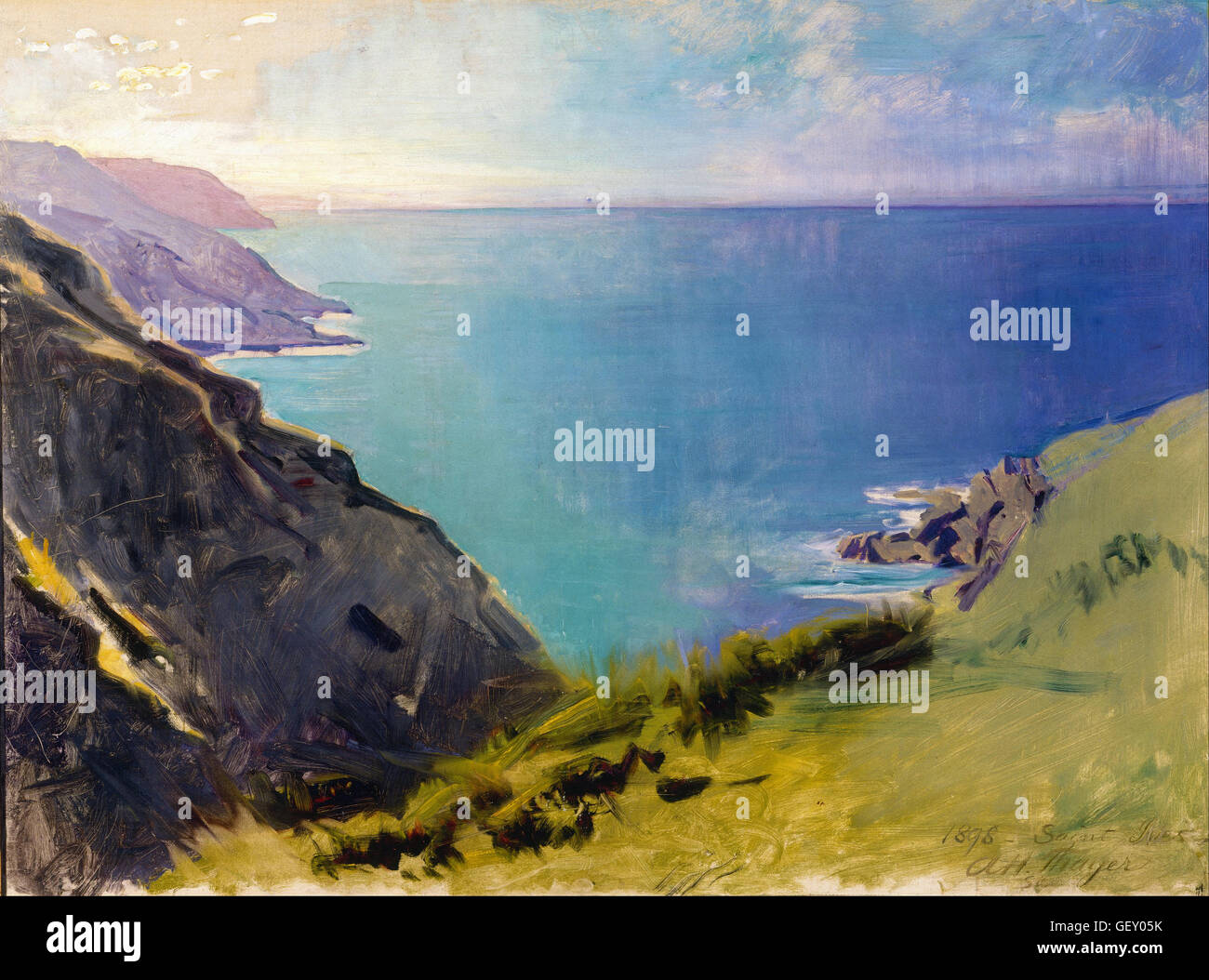 Abbott Handerson Thayer - Cornish Headlands Stock Photo - Alamy