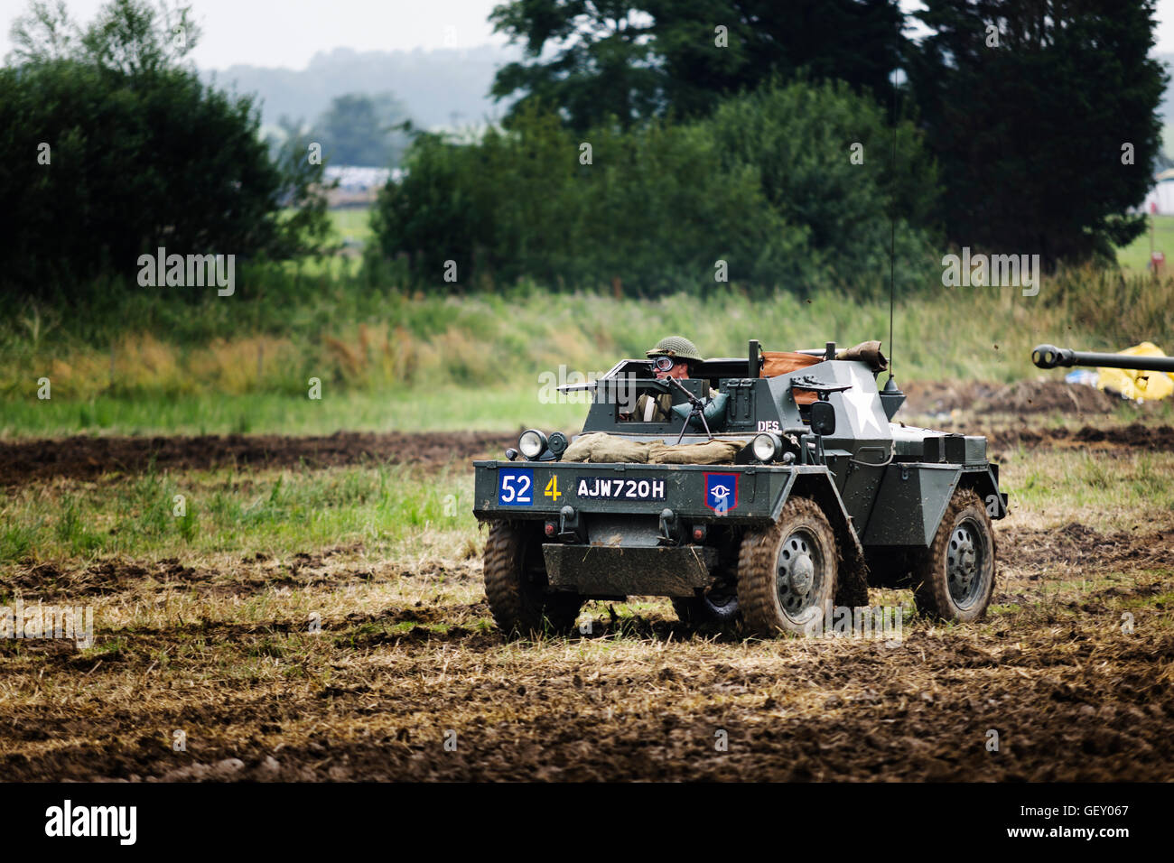 War re-enactments at The War And Peace Revival event in Hyte Stock ...