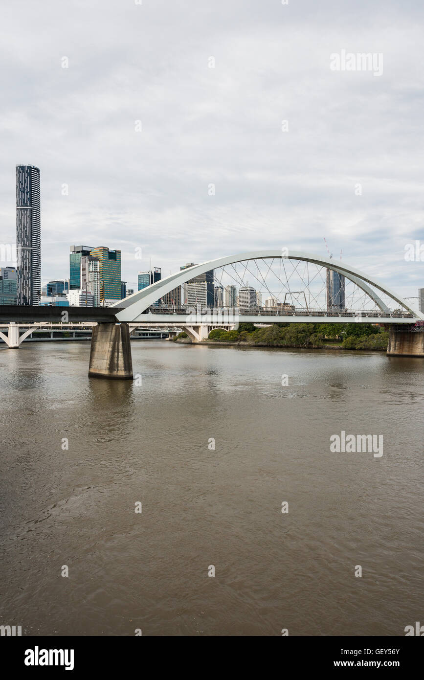 The Merivale Bridge in Brisbane Australia Stock Photo - Alamy