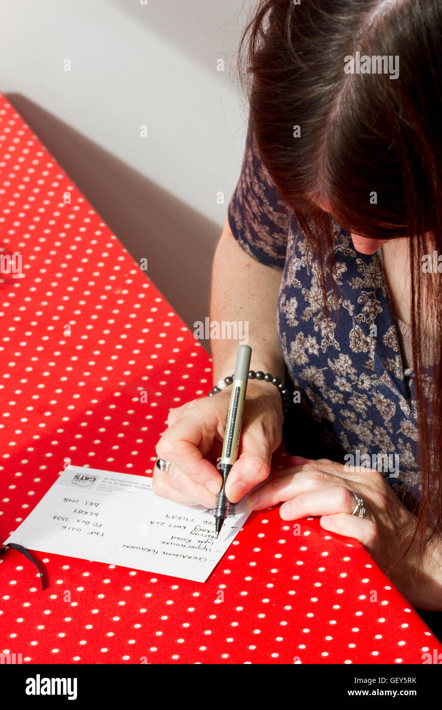 Postcard Writing Stock Photos & Postcard Writing Stock Images - Alamy