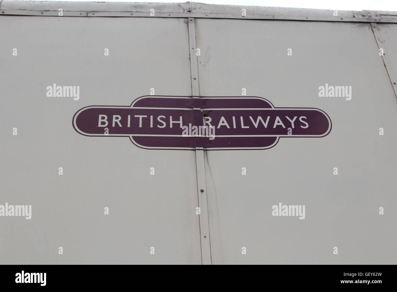 Sign British Rail High Resolution Stock Photography and Images - Alamy