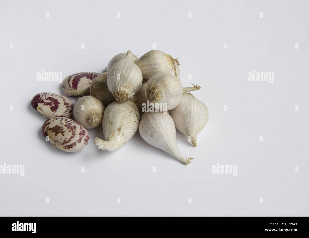"Alone" garlic - Special garlic Of vietnam Stock Photo - Alamy