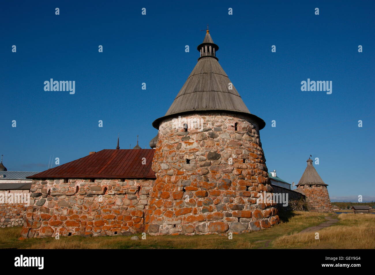 geography / travel, Russia, Solovetsky Islands, Solovetsky kremlin ...