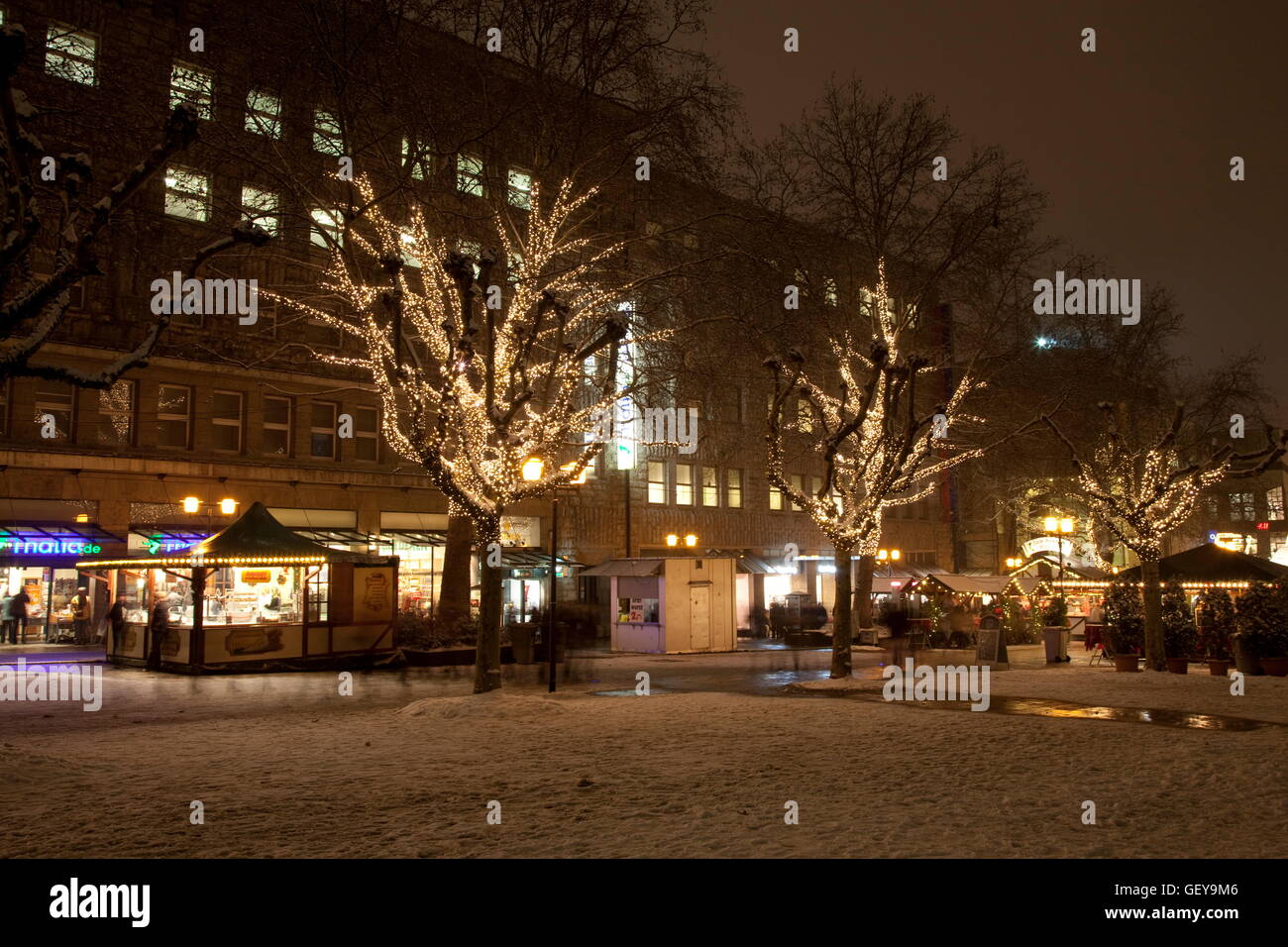 Christmas market, Essen Stock Photo - Alamy