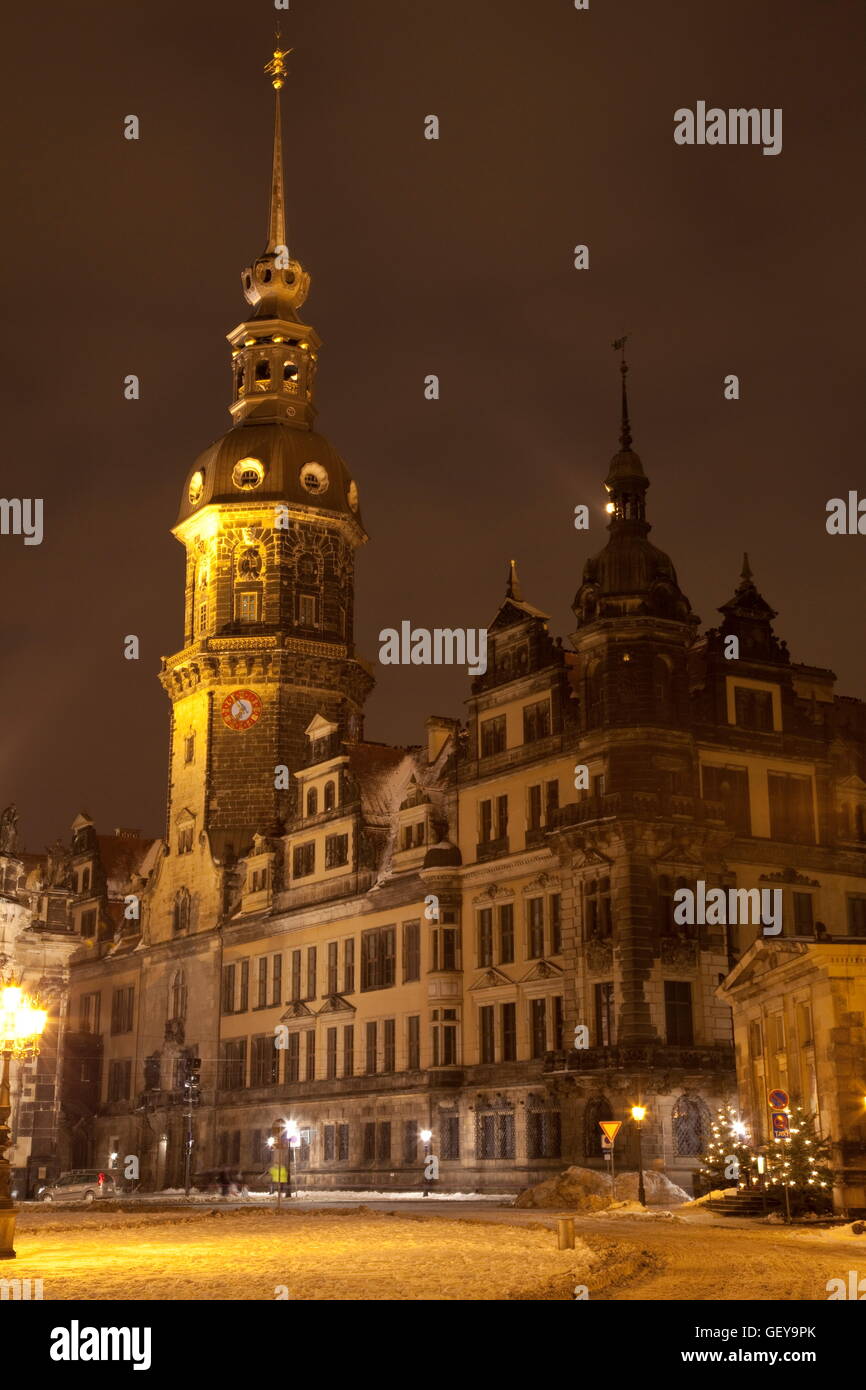 geography / travel, Germany, Saxony, Dresden, royal palace Stock Photo ...
