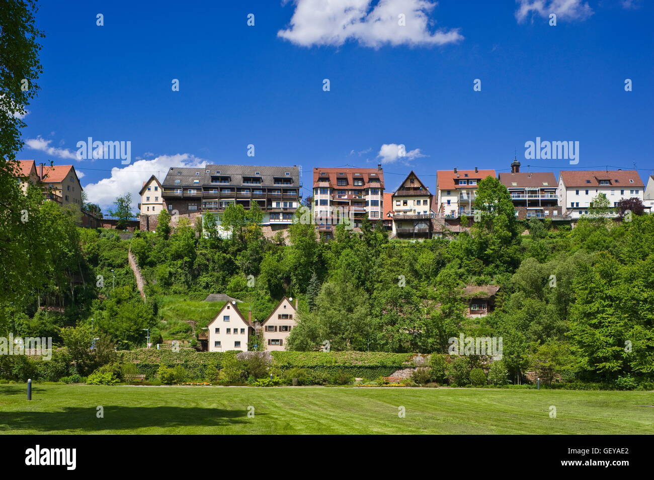 geography / travel, Germany, Baden-Wuerttemberg, Wildberg, city view ...