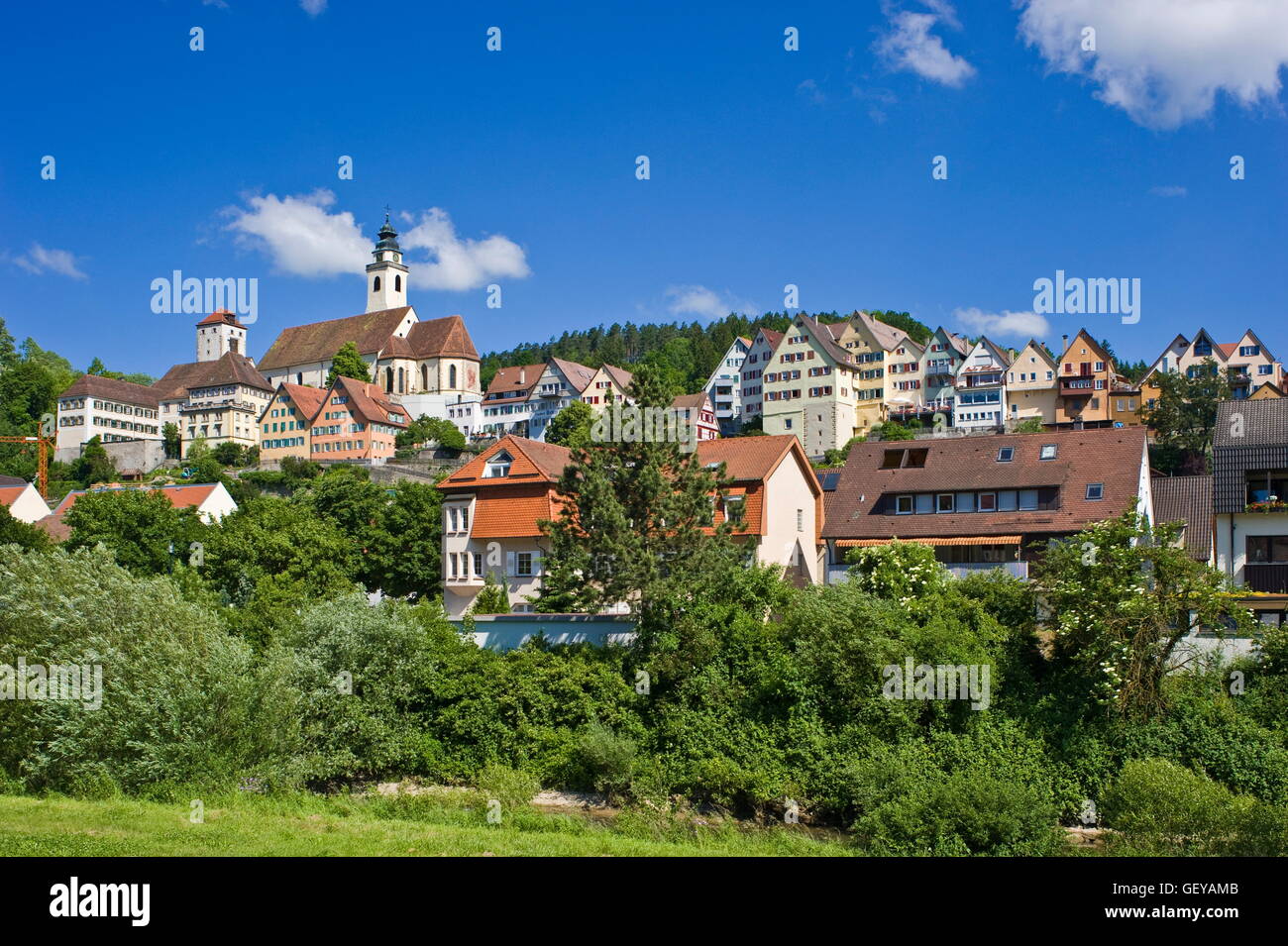 geography / travel, Germany, Baden-Wuerttemberg, Horb am Neckar, city ...