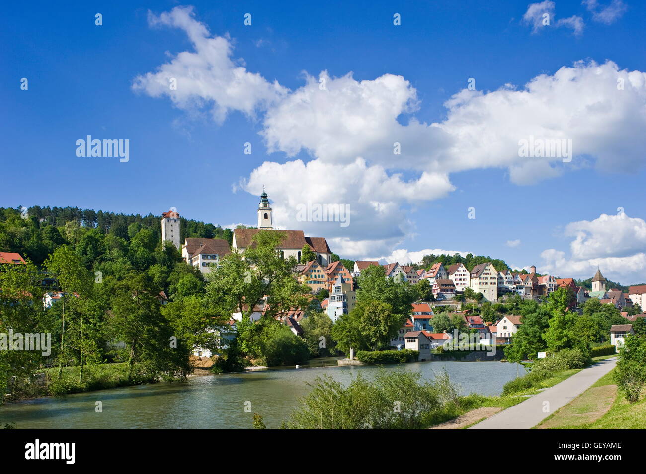 geography / travel, Germany, Baden-Wuerttemberg, Horb am Neckar, city ...