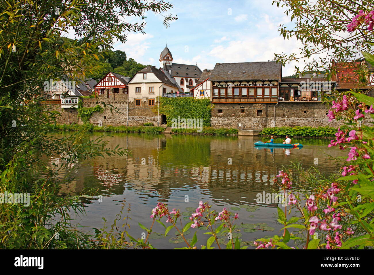 geography / travel, Germany, Rhineland-Palatinate, Dausenau, Lahn ...