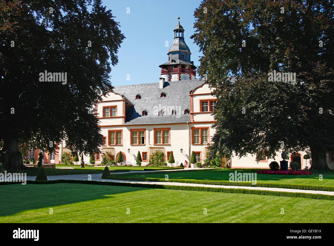geography / travel, Germany, Hesse, Weilburg on the Lahn, castle ...