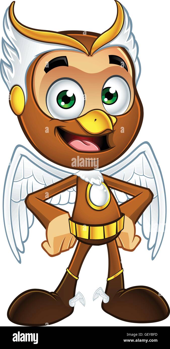 Hawk Boy Superhero Stock Vector Image & Art - Alamy