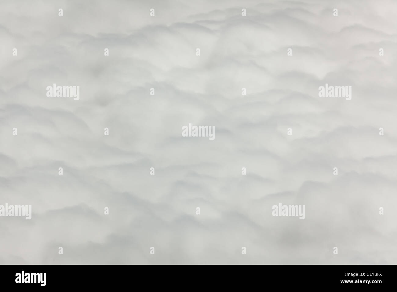 Horizontal picture of clouds in the sky seen from above Stock Photo - Alamy