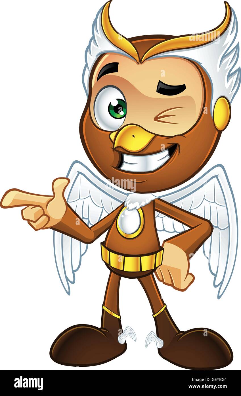 Cartoon Hawk High Resolution Stock Photography and Images - Alamy