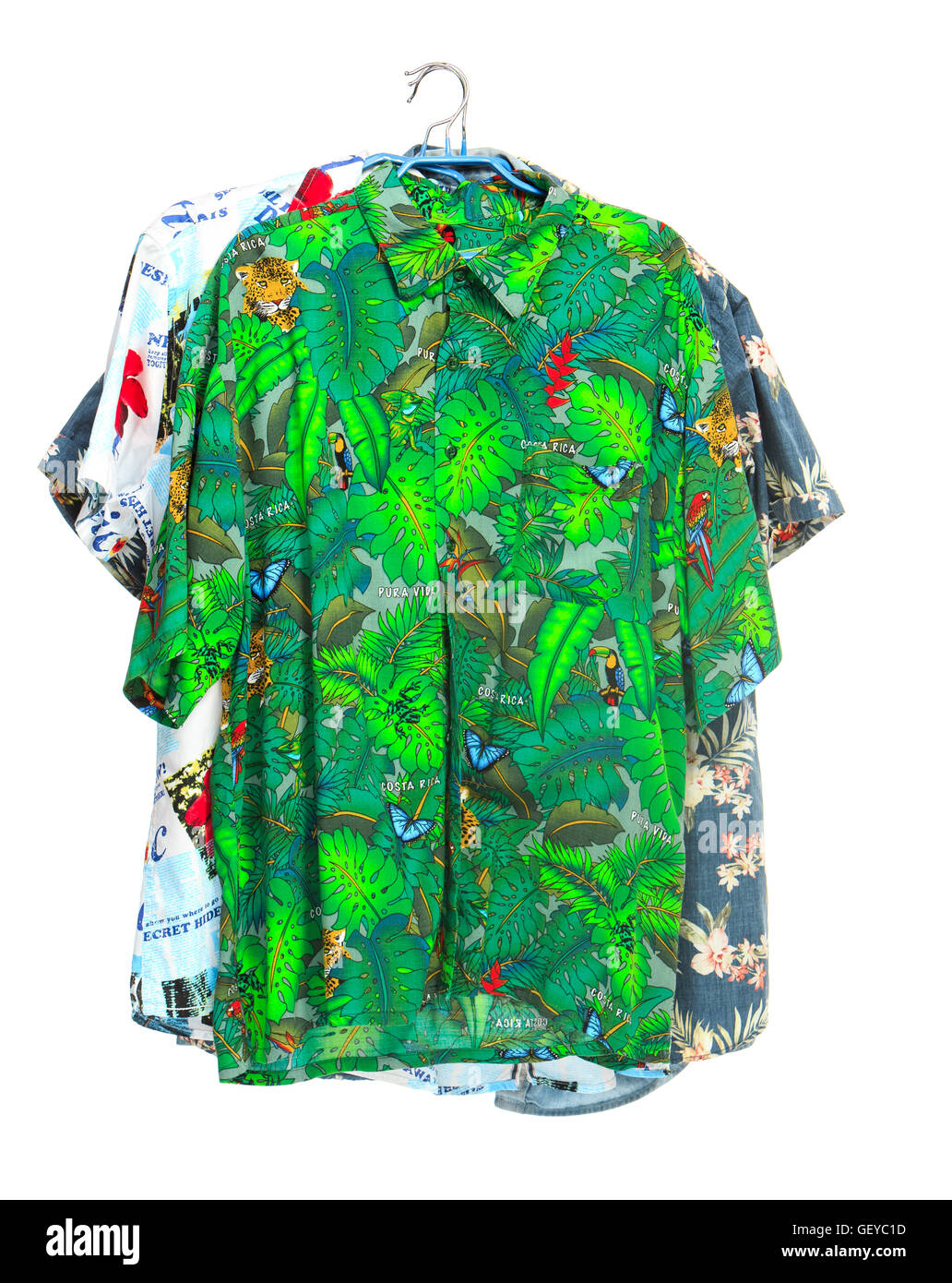 Aloha shirt hawaiian Cut Out Stock Images & Pictures - Alamy