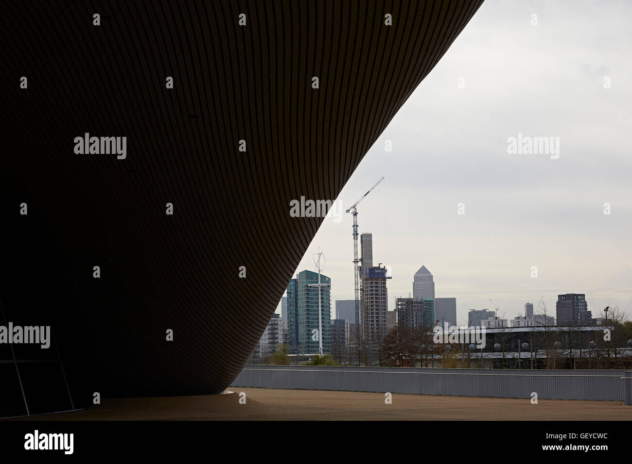 The areas surrounding the Olympic park in the Hackney Wick and ...