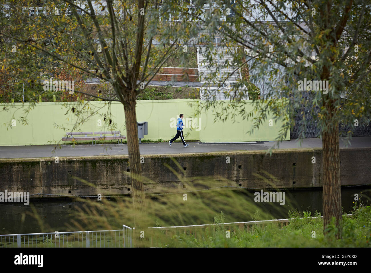 The areas surrounding the Olympic park in the Hackney Wick and ...