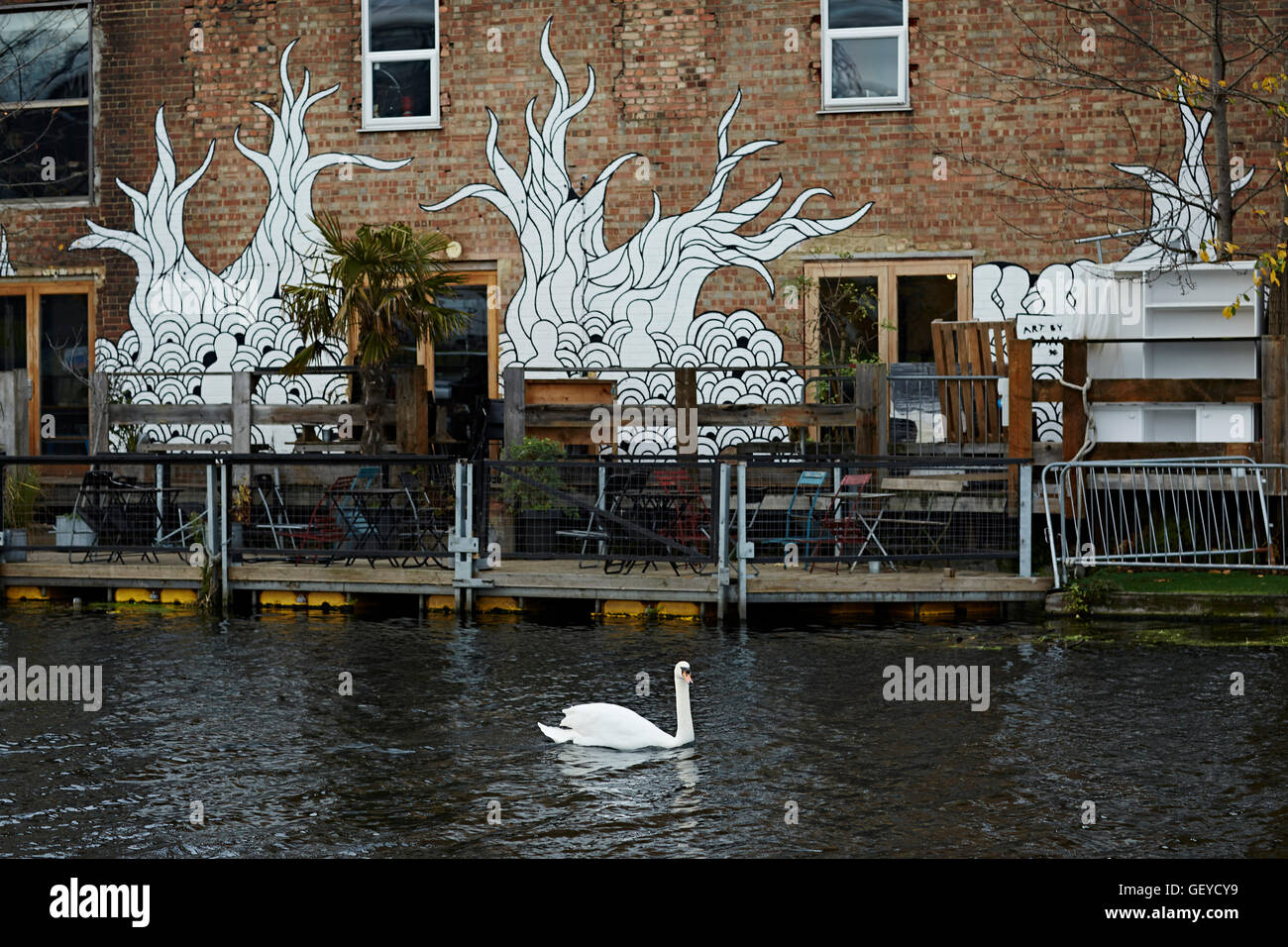 The areas surrounding the Olympic park in the Hackney Wick and ...