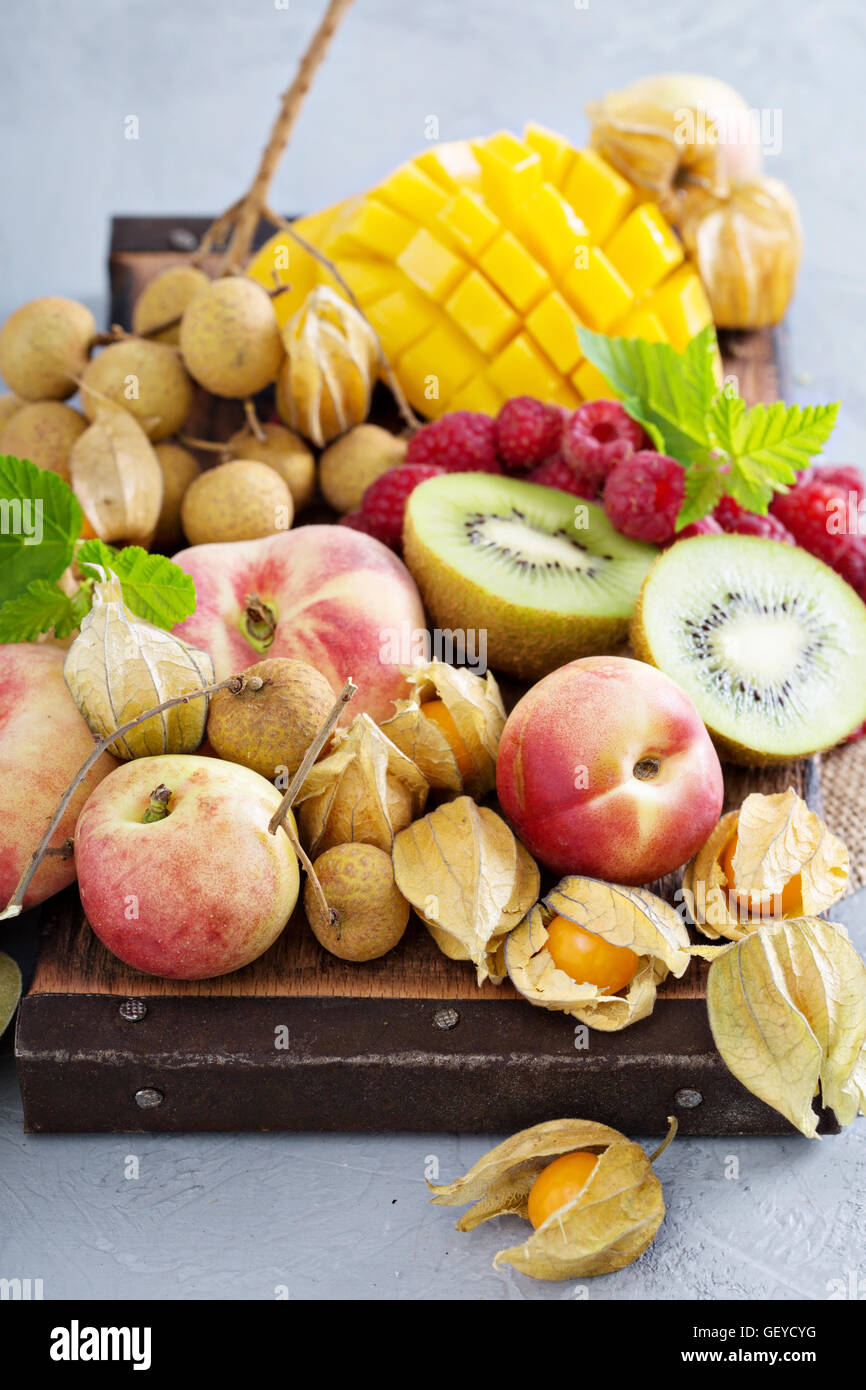 Fruit board hi-res stock photography and images - Alamy